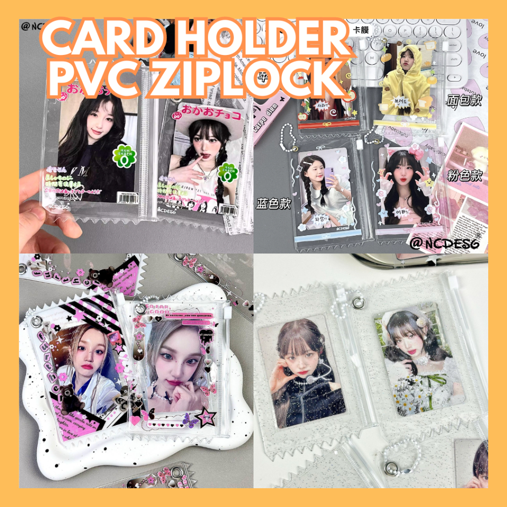 Jual CARD HOLDER (CAHOL) ZIPLOCK FOR PC | Shopee Indonesia