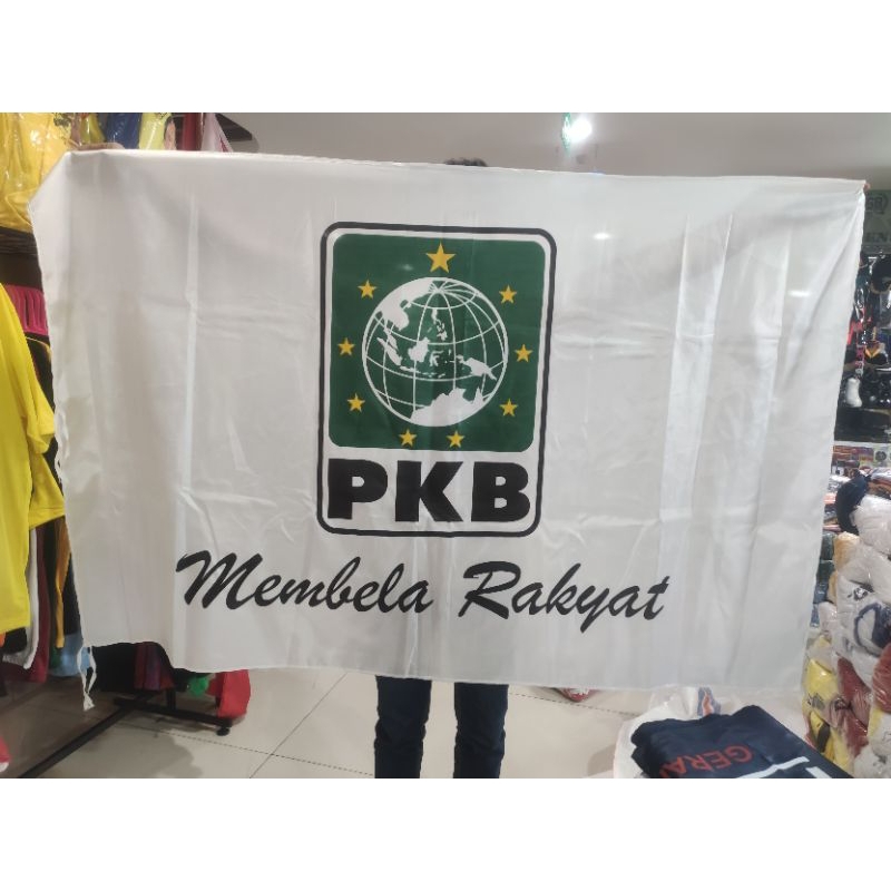 Jual bendera partai kebangkitan Bangsa PKB UK.100cm X150cm | Shopee ...