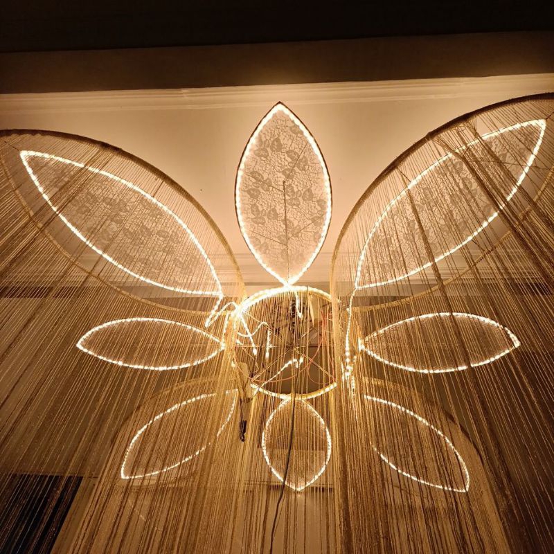 Jual Lampu gantung plapon stenlis UK 3meter | Shopee Indonesia