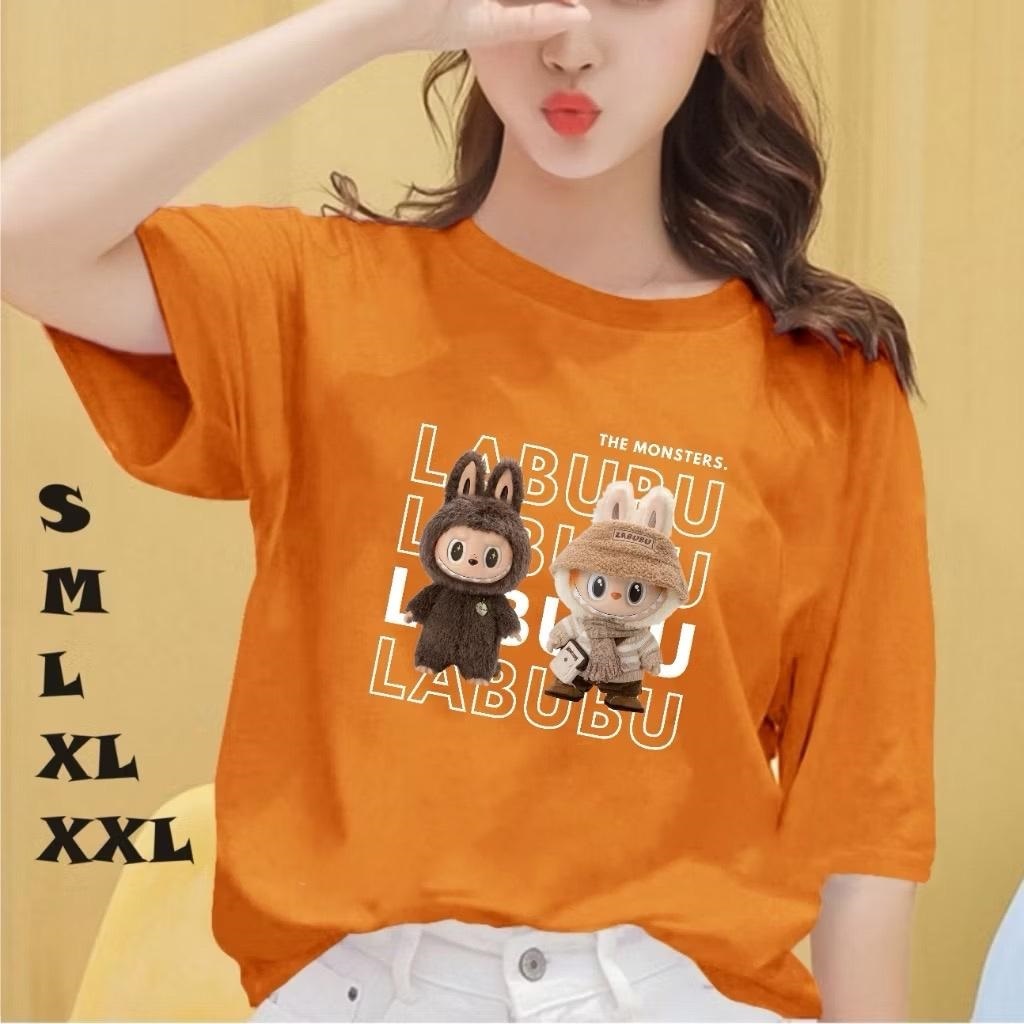 Jual LABUBU COLLECTION KAOS WANITA ATASAN LABUBU KOREA BANGKOK MONSTER ...