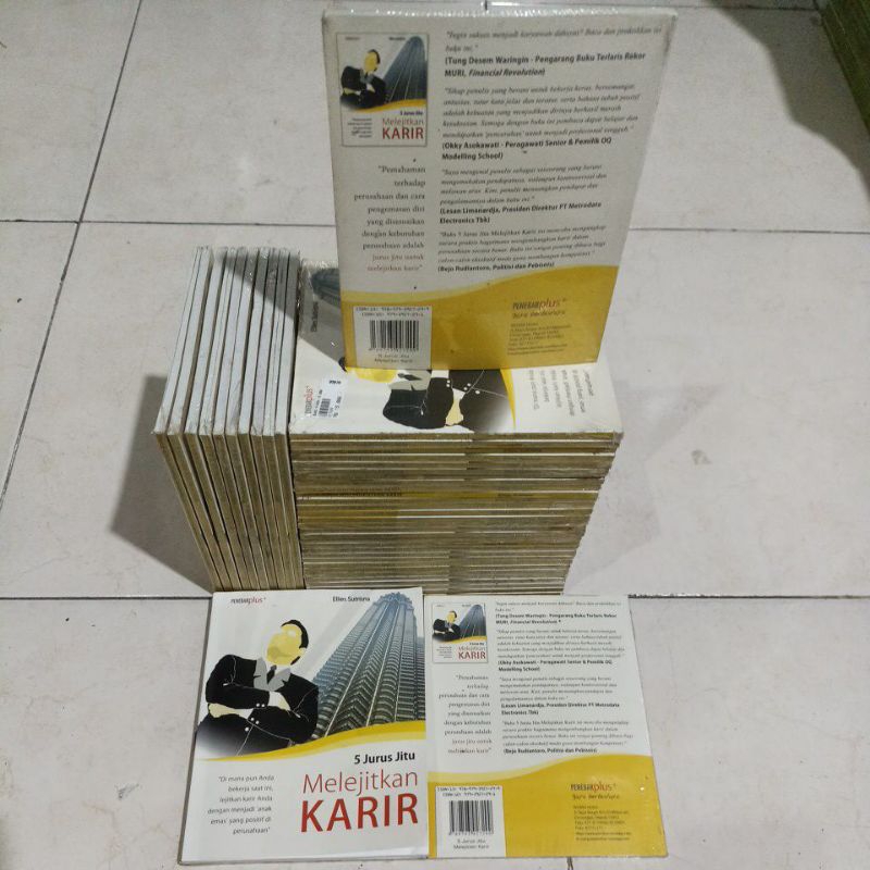 Jual (OBRAL) BUKU PENGEMBANGAN DIRI / BACAAN MOTIVASI / 5 JURUS JITU MELEJITKAN KARIR / ORIGINAL ...