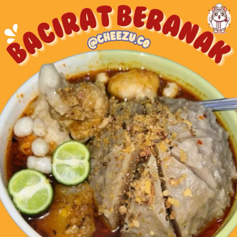 Jual BACIRAT BASO ACI URAT BERANAK KEMASAN VAKUM | Shopee Indonesia