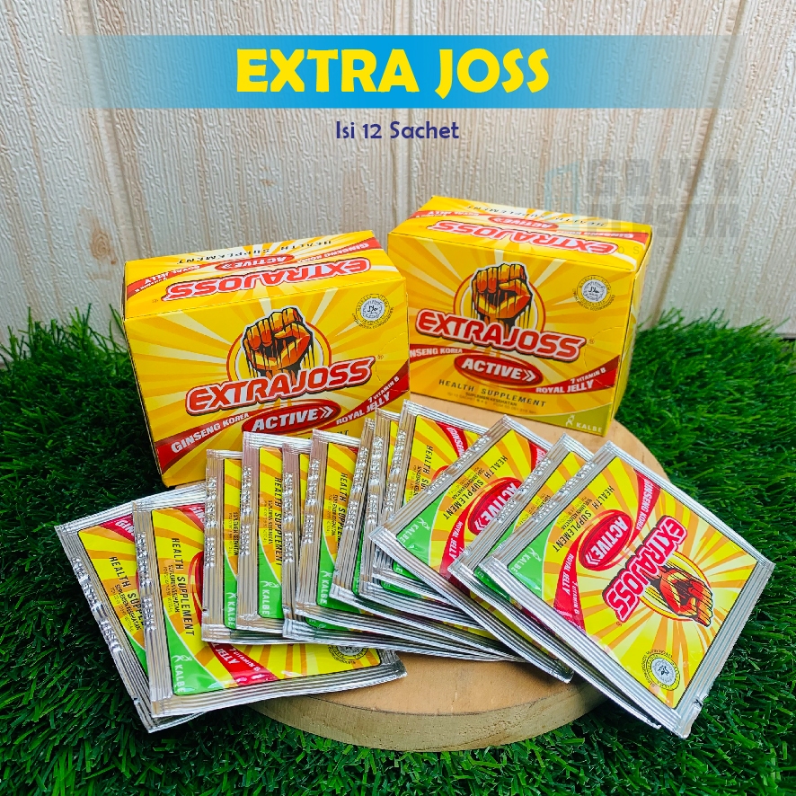 Jual [12 pcs] Extra Joss Sachet 4g | Minuman Sachet | Bubuk Minuman ...