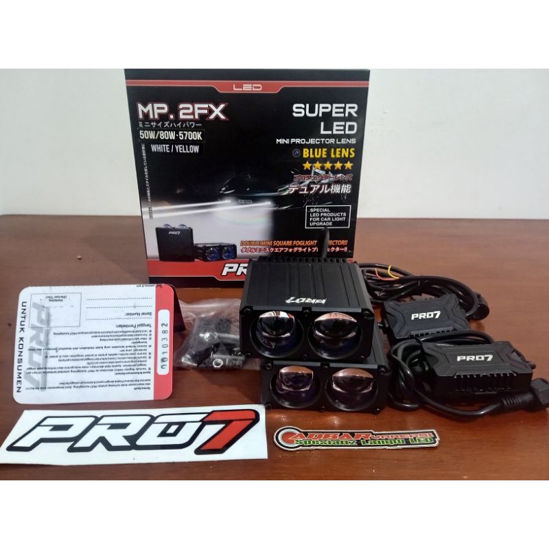 Jual PRO7 MP.2FX MINI PROJECTOR 2MATA CAHAYA PUTIH_KUNING | Shopee Indonesia