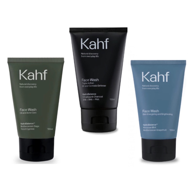 Jual Kahf Triple Action Oil and Comedo Defense / Skin Energizing and ...