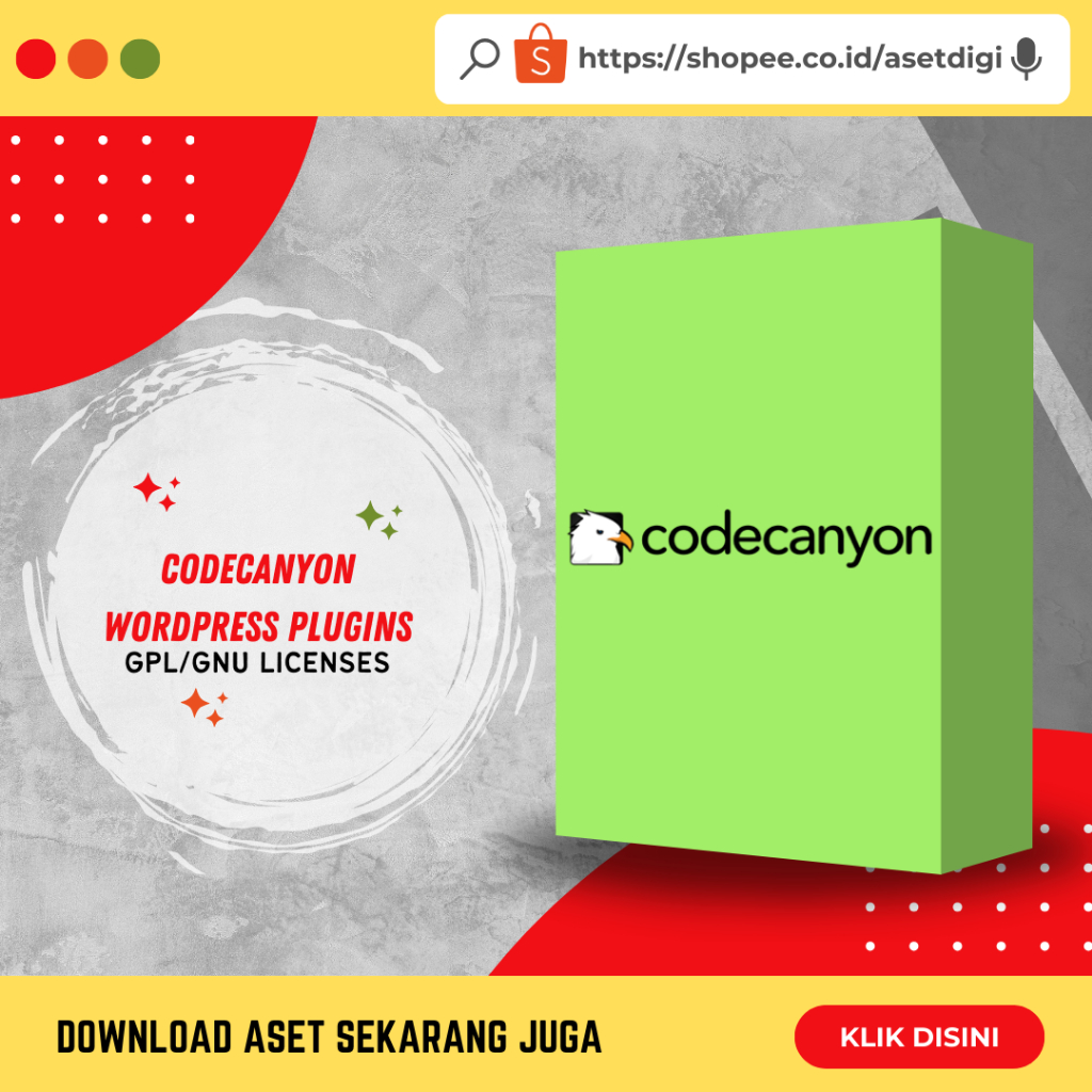 Jual WordPress Plugins Dari Codecanyon Envato Original GPL | Shopee ...