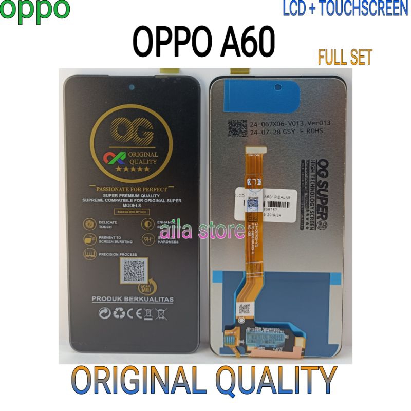 Jual LCD OPPO A60 ORIGINAL QUALITY FULL SET | Shopee Indonesia