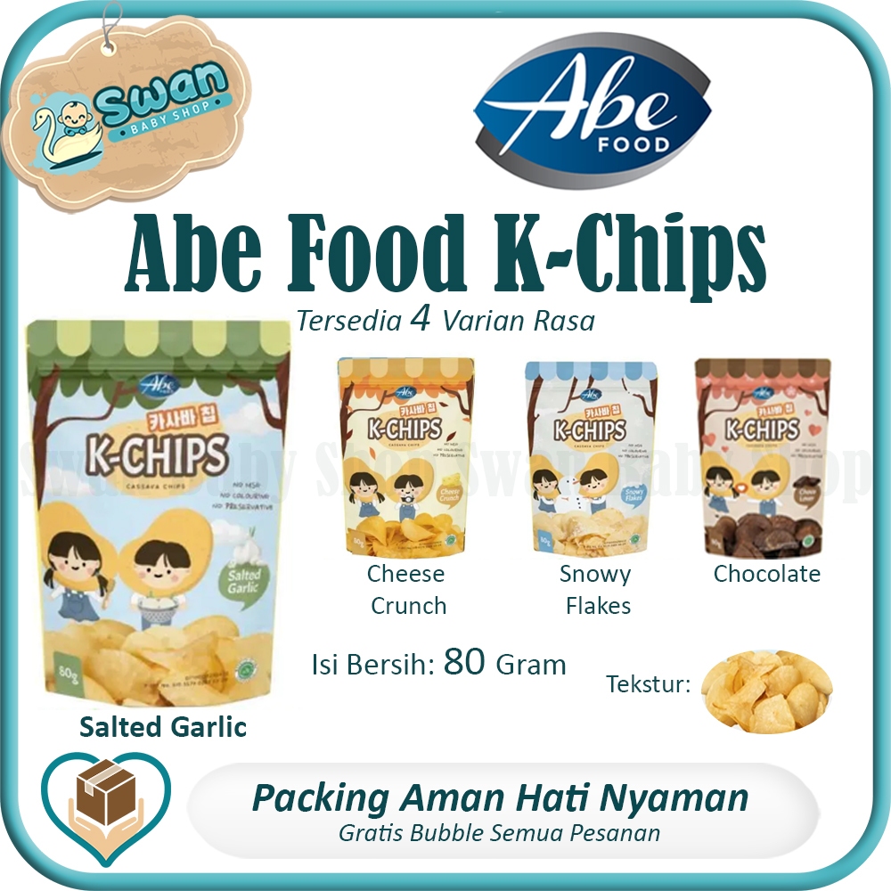 Jual Abe Food K-Chips/ Snack Anak/ Cemilan Sehat/ Kripik No MSG ...