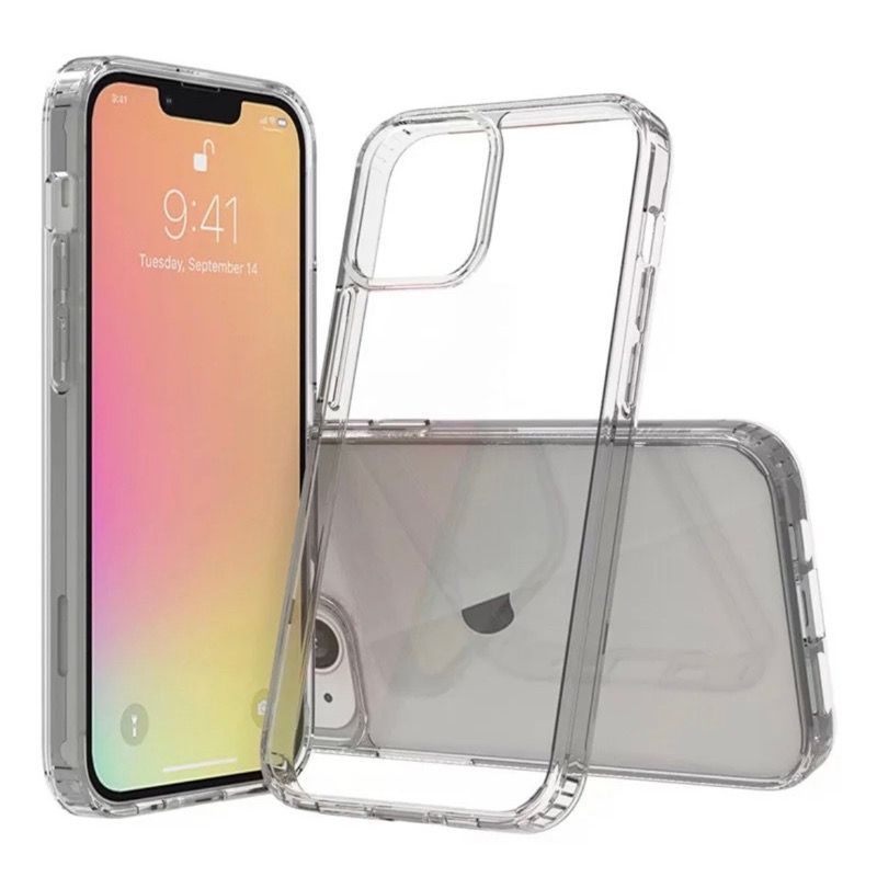 Jual Case crystal clear acrylic iphone 11 12 13 14 15 16 plus pro max ...
