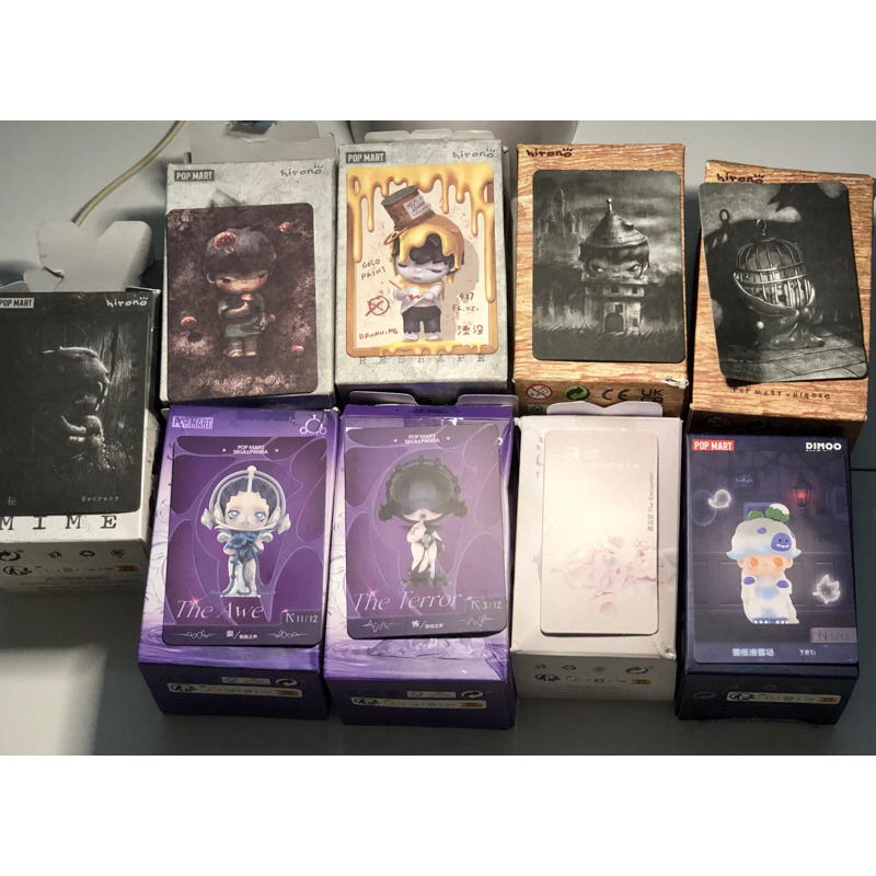 Jual POP MART HIRONO SKULL PANDA DIMOO YETI THE AWE THE TERROR FORTH ...