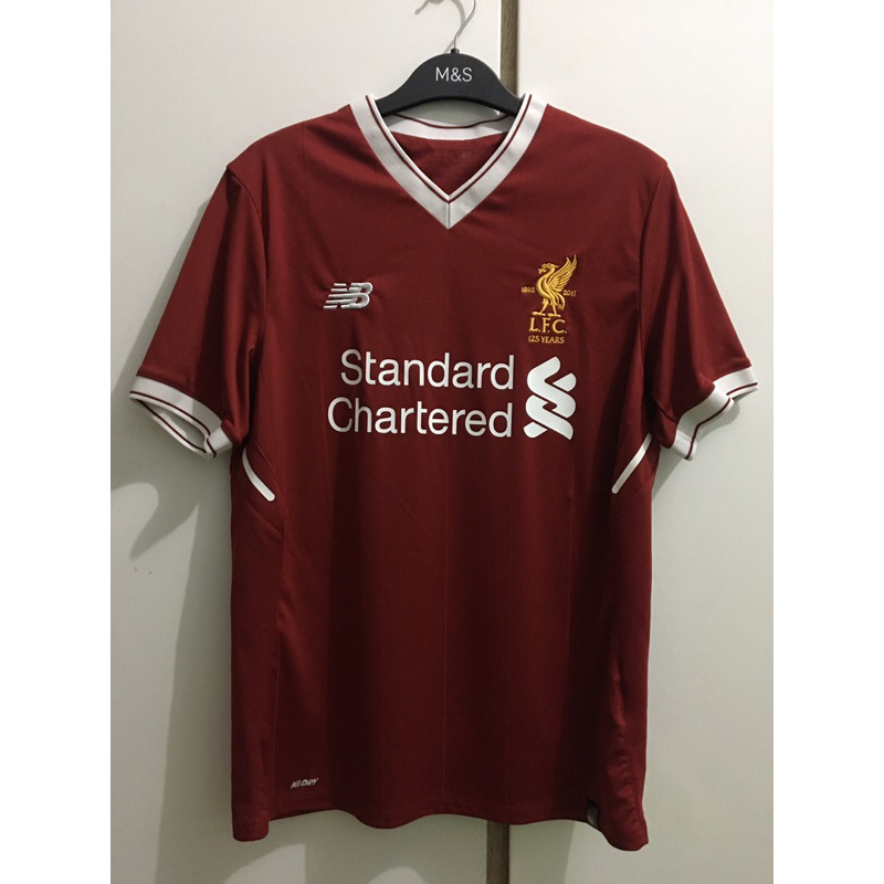 Jual Jersey Bola Original Liverpool FC Home 2017/2018 (S) | Shopee ...