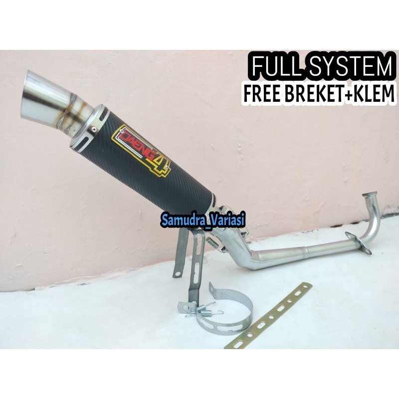 Jual Knalpot Racing DAENGSAI4 MOTOR Mio sporty Smile Soul karbu, Mio J ...