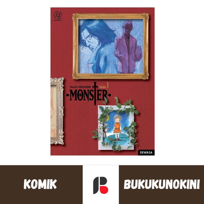 Jual (Terbit 21 Sept) (Original, Segel) Komik Monster vol 3 - Naoki ...