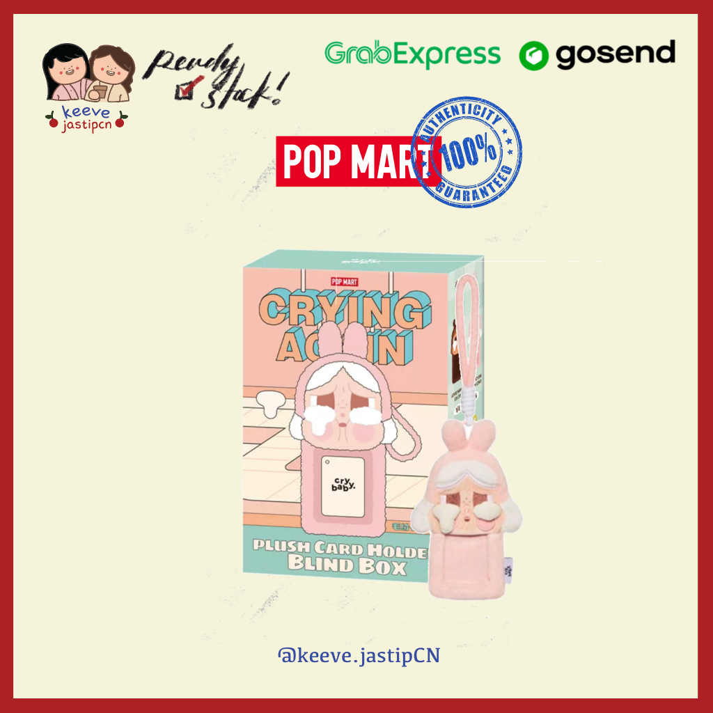 Jual POPMART CRYBABY CRYING AGAIN CARDHOLDER BLIND BOX | Shopee Indonesia