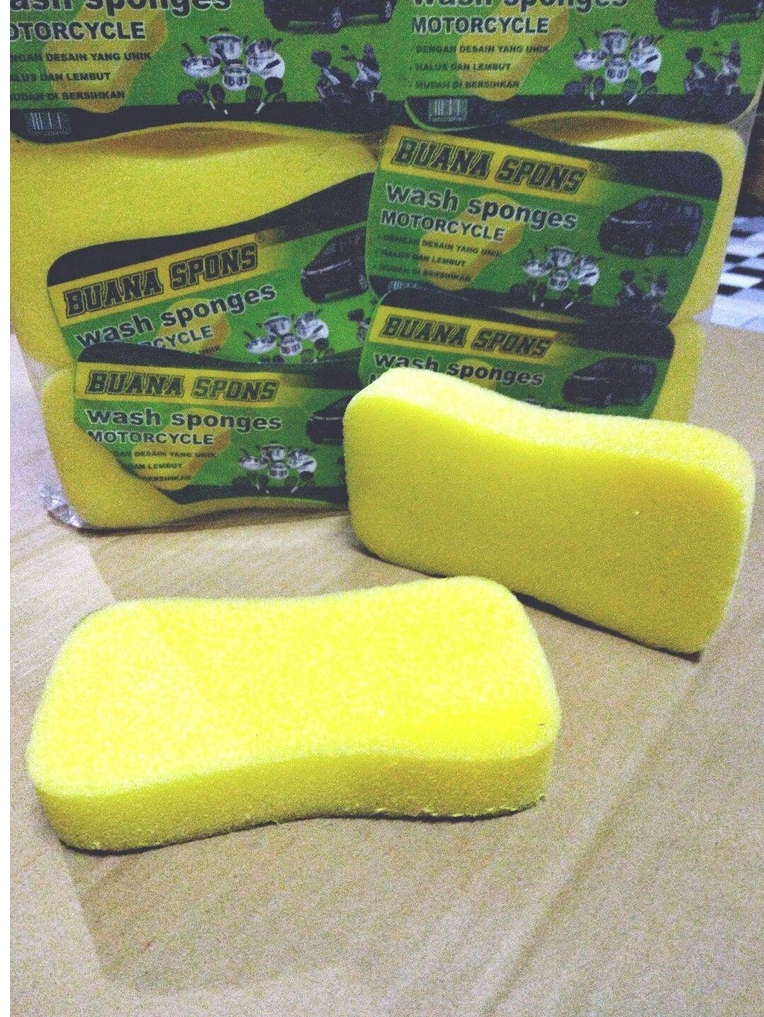Jual Spon - sponge cuci mobil dan motor UNIVERSAL | Shopee Indonesia