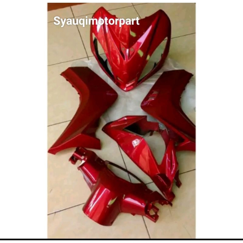 Jual Paket body halus Jupiter mx old Jupiter MX lama Maroon | Shopee ...