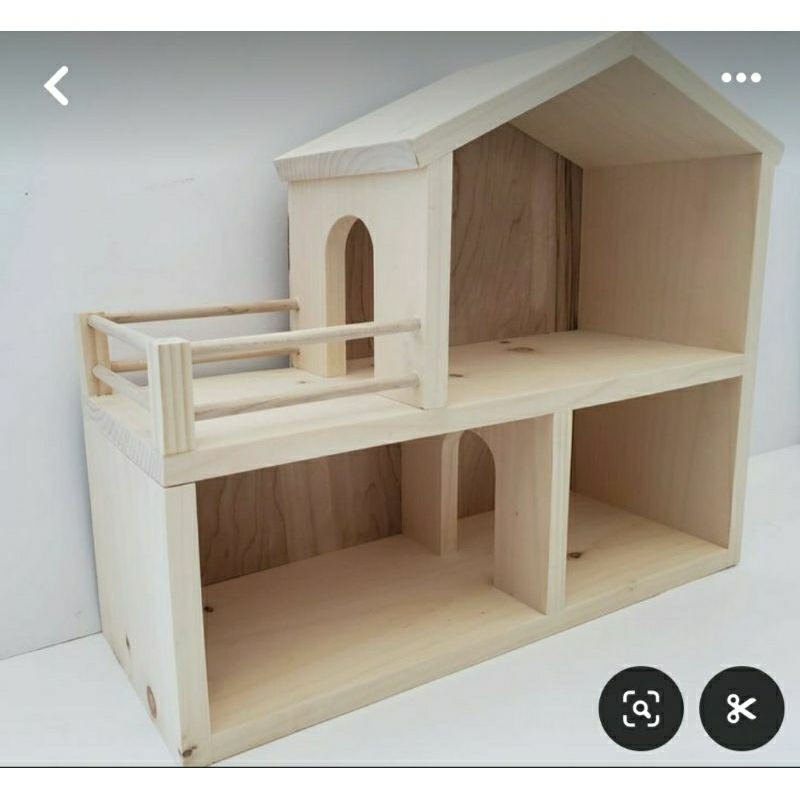 Jual rumah doll miniatur boneka labubu k.pop bahan kayu | Shopee Indonesia