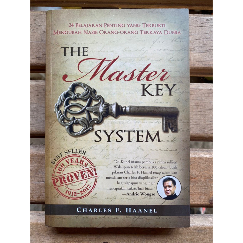 Jual BUKU THE MASTER KEY SYSTEM ORIGINAL by CHARLES F HAANEL | Shopee ...