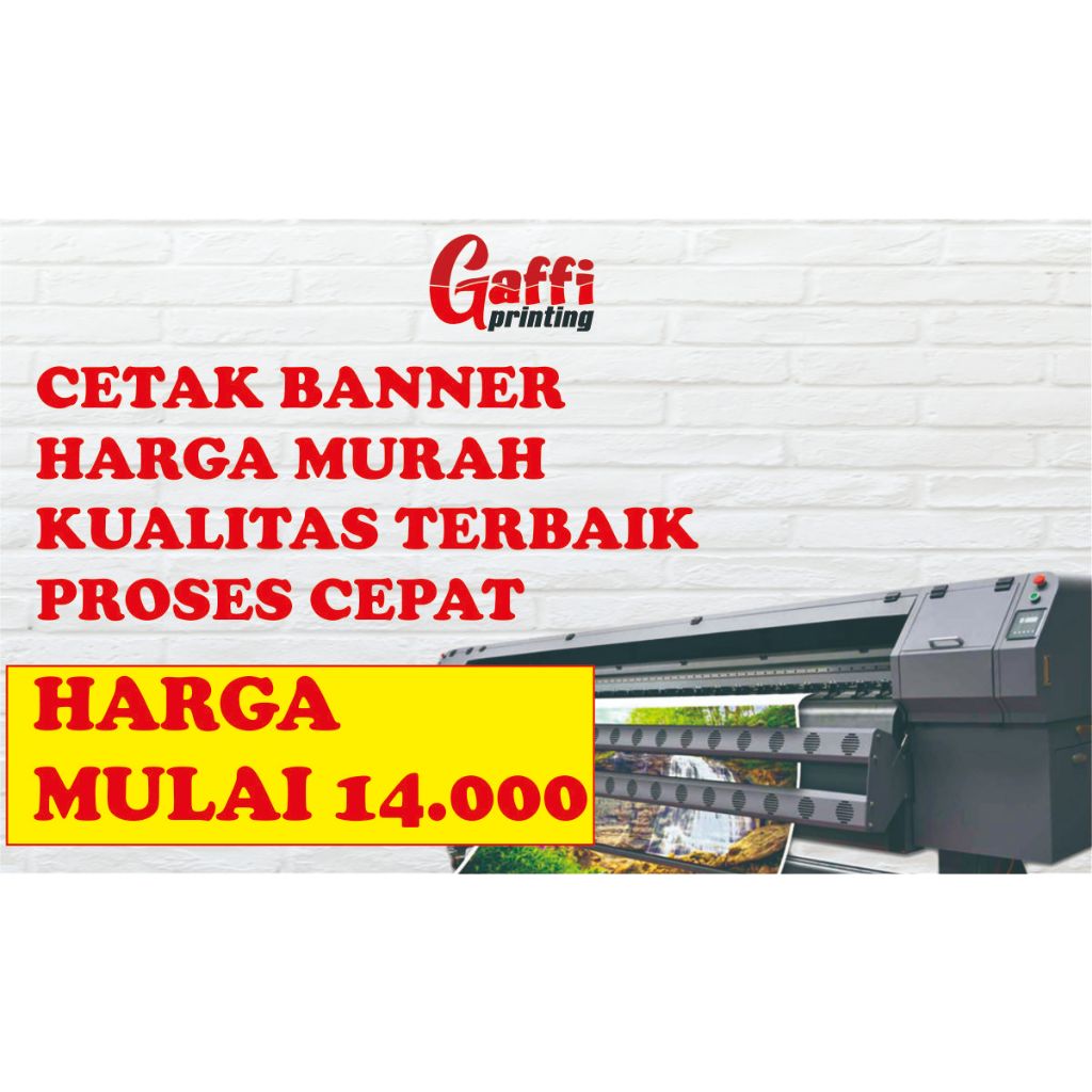 Jual BANNER/ SPANDUK/ BALIHO | Shopee Indonesia