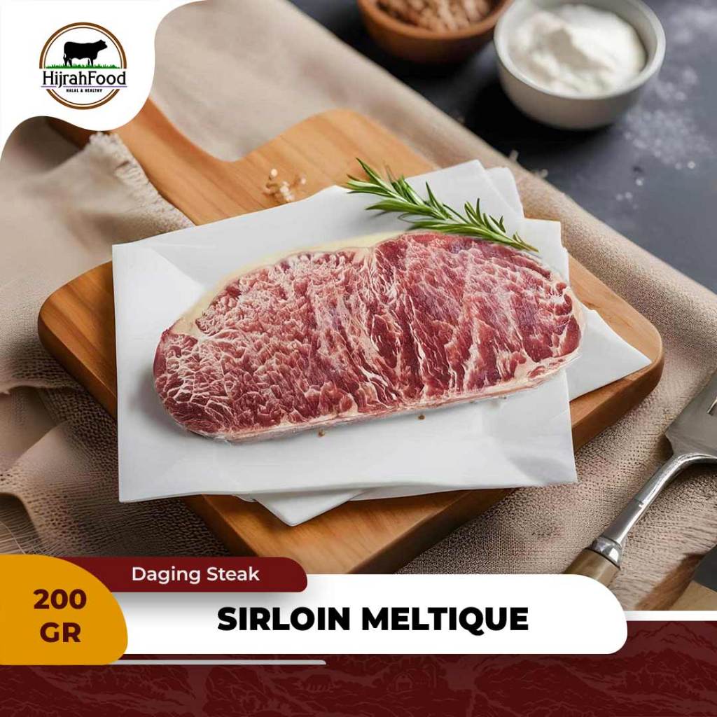 Jual Hijrahfood Daging Sapi Beef Wagyu Sirloin Meltique Steak AUS Fresh ...