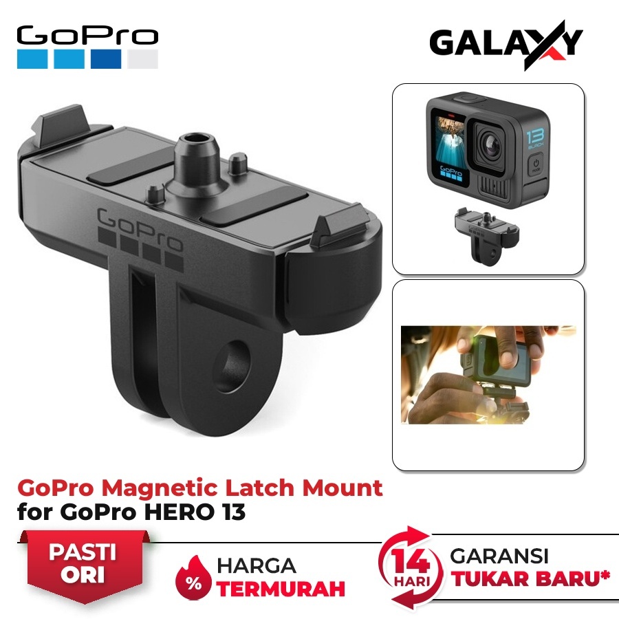 Jual GoPro Magnetic Latch Mount for GoPro HERO 13 Garansi Resmi ...