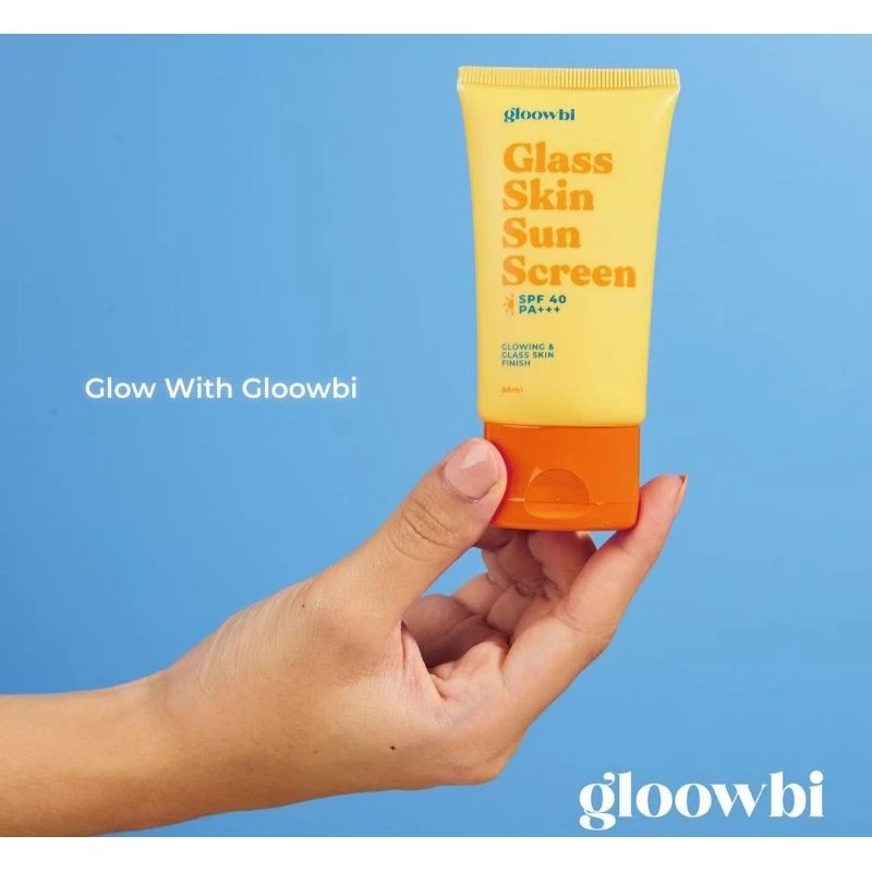 Jual Gloowbi Glass Skin Sunscreen SPF 40 PA +++ | Shopee Indonesia