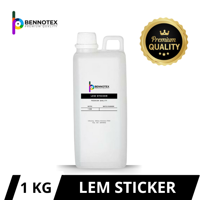 Jual LEM STICKER LEM KERTAS PREMIUM SERBAGUNA 1 KG | Shopee Indonesia
