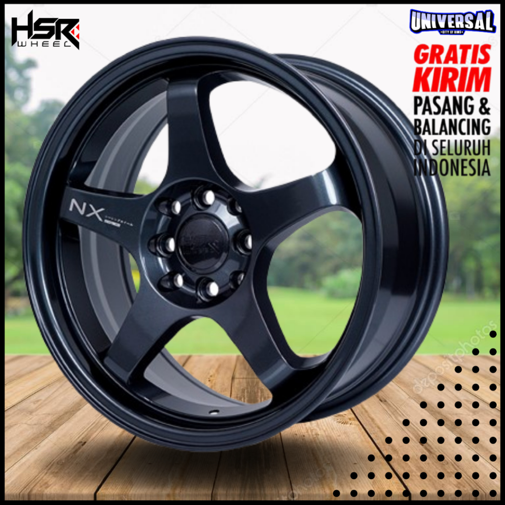 Jual VELG RACING MOBIL R16 DITYPE HSR KAILOLO LUBANG 4X100 & 4x114 BUAT MOBIL SIGRA JAZZ YARIS ...