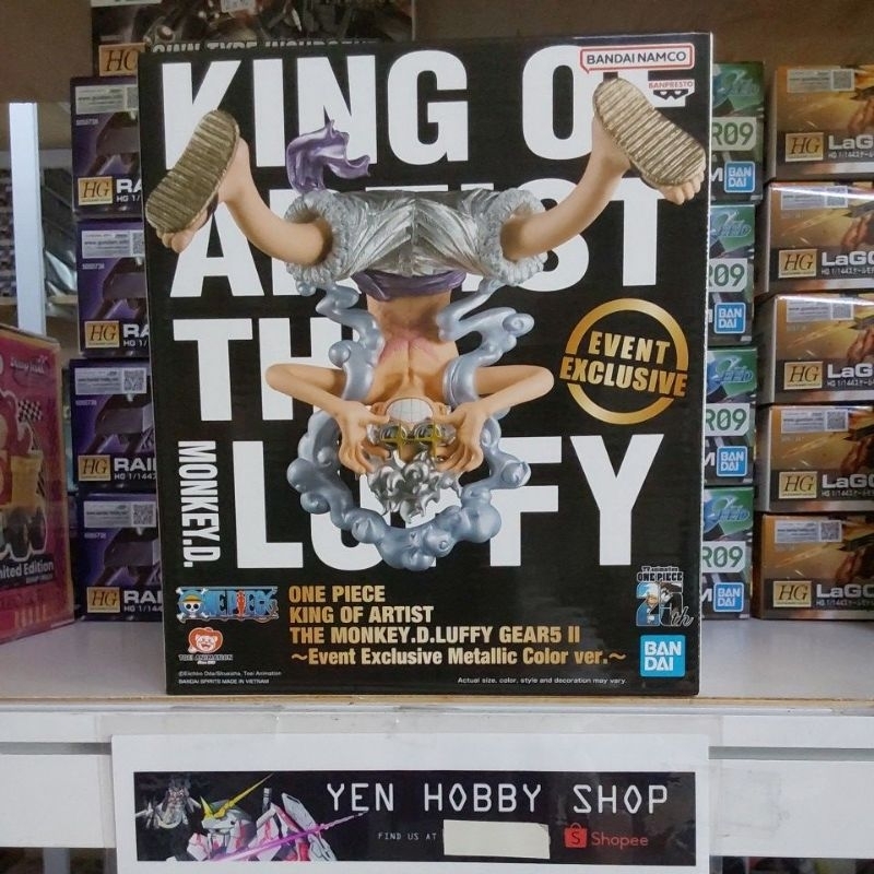 Jual FIGUR OP KING ARTIST THE MONKEY.D.LUFFY GEAR5 CLR-89568 [ORIGINAL ...