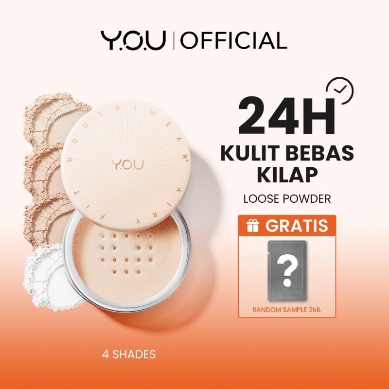 Jual YOU NoutriWear+ Airy Fit Loose Powder | Nourishing |Oil Control ...