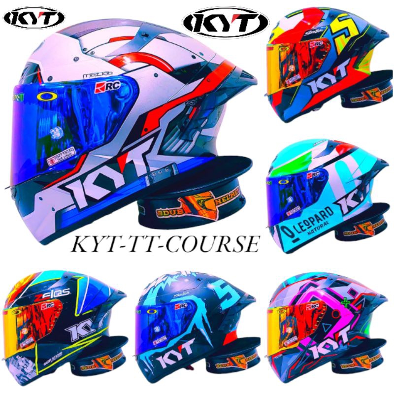 Jual Helm KYT TT course Monkey original KYT | Shopee Indonesia