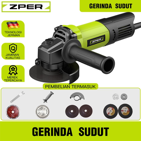 Jual Dett - ZPER Mesin Gerinda Angle Grinder Mesin Gerinda Tangan ...