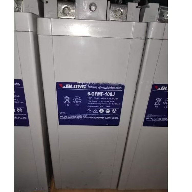 Jual battery VRLA merek Wolong 12 v 100ah second | Shopee Indonesia