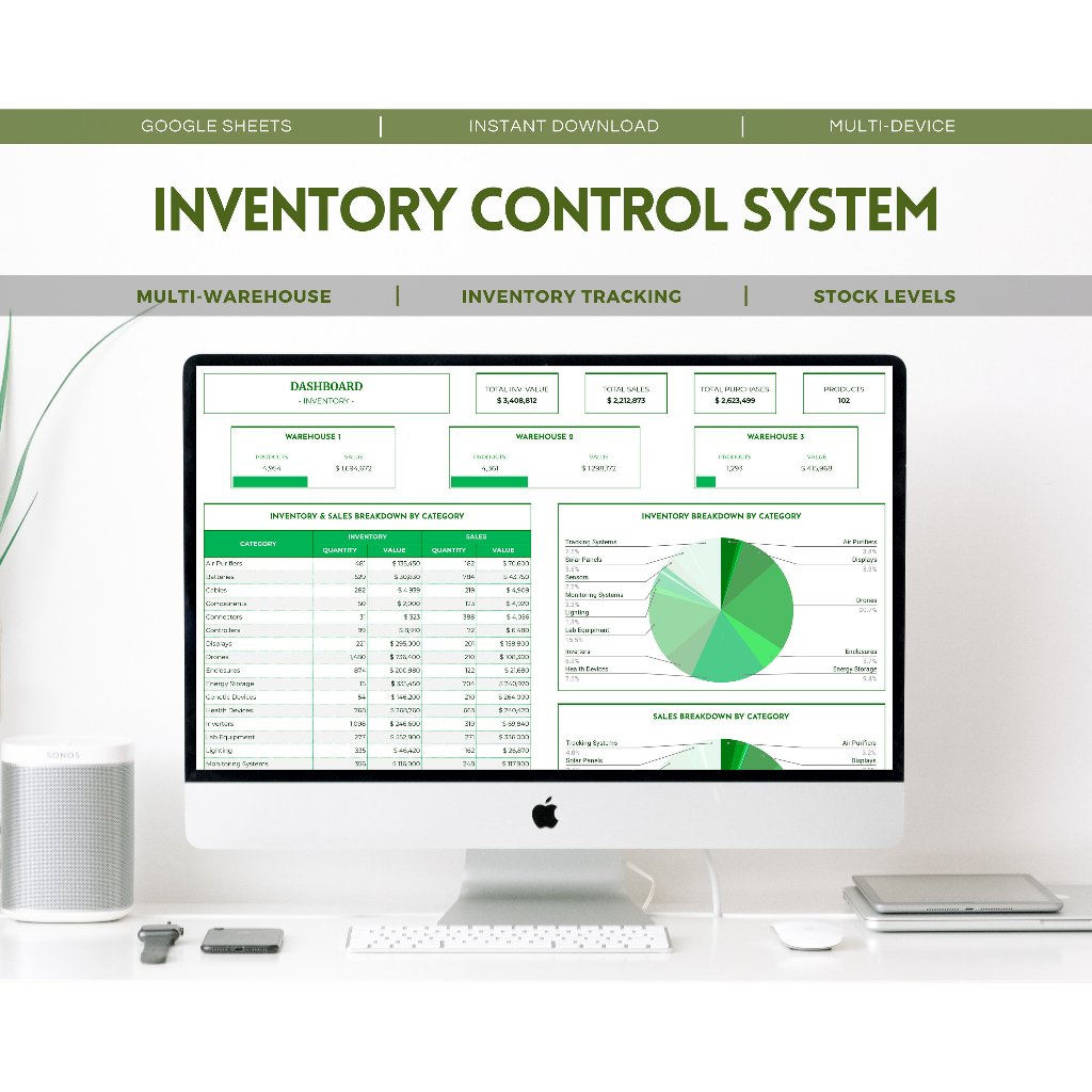 Jual All-in-One Inventory Control System - Multi Warehouse ...