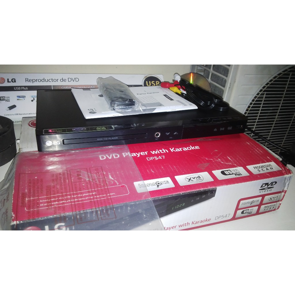 Jual DVD Player LG DP547 Karaoke Baru 100% atau yang ex Display Pameran ...