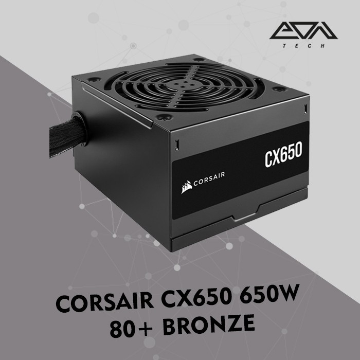 Jual Power Supply CORSAIR CX650 650W 80+ BRONZE | PSU 80 Plus Garansi ...