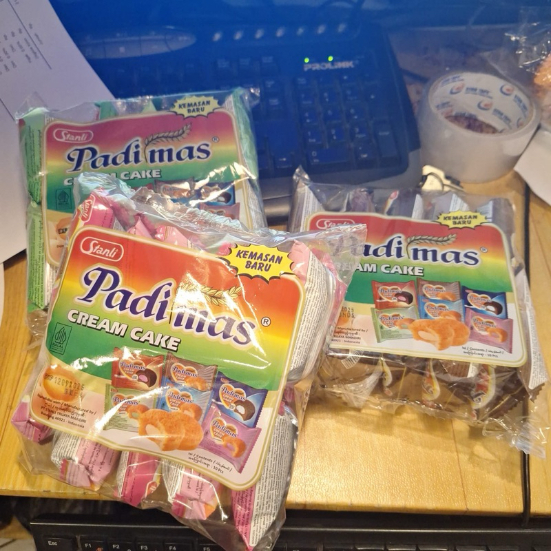 Jual Padi Mas Cream cake 9gr isi 10 aneka rasa | Shopee Indonesia