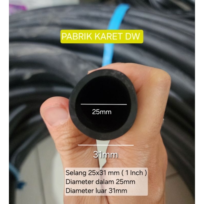 Jual KARET SELANG AIR 1 INCH SELANG RADIATOR 25X31 MM SELANG HAWA UDARA ...