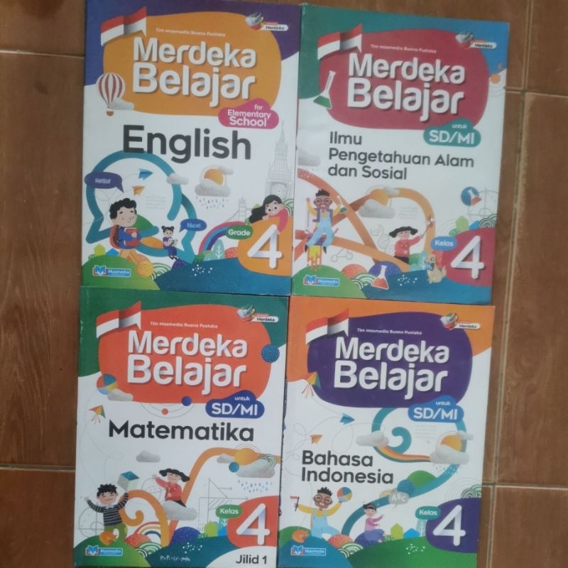 Jual BUKU MERDEKA BELAJAR UNTUK KELAS 4 SD/MI MASMEDIA | Shopee Indonesia