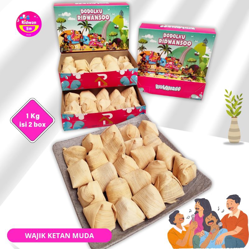 Jual Wajik Ketan / Wajik Muda Asli Garut 1 Kg ( isi 2 box) | Shopee ...