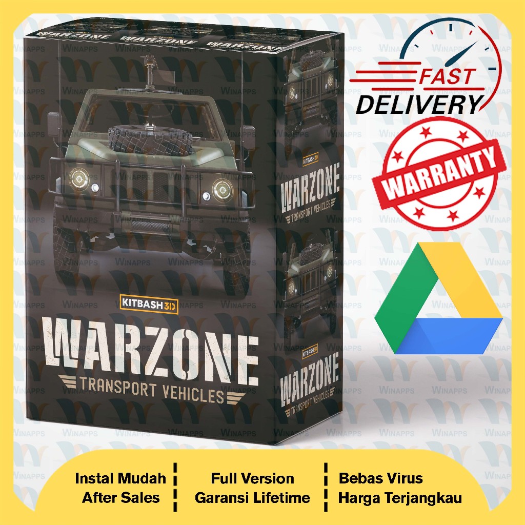 Jual KitBash3D Warzone Transport Vehicles | Shopee Indonesia