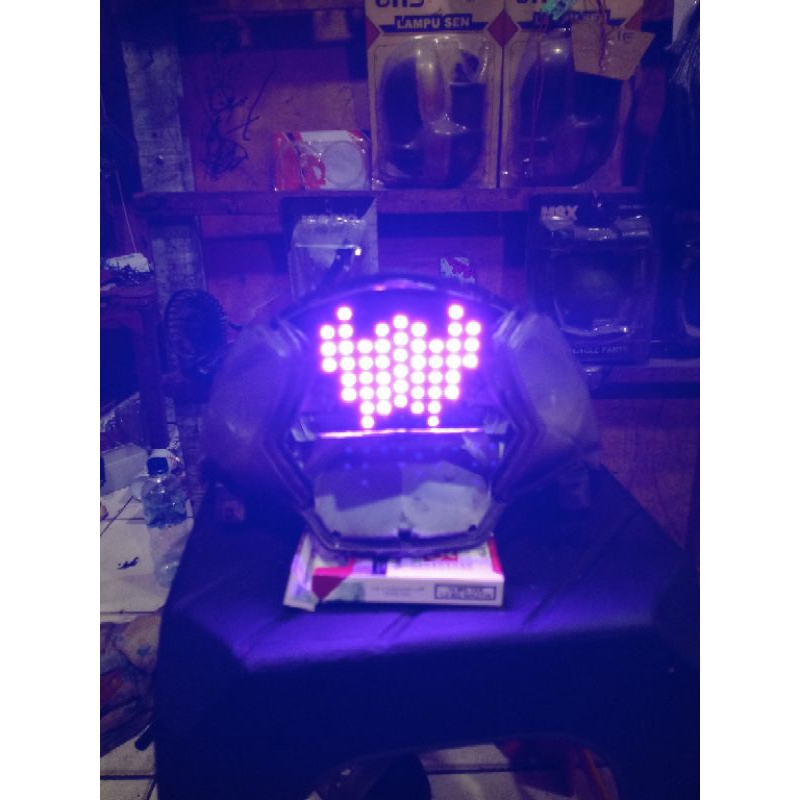 Jual lampu running beat fi 2013-2017 5 tr 8 mode otomatis, tingal colok ...