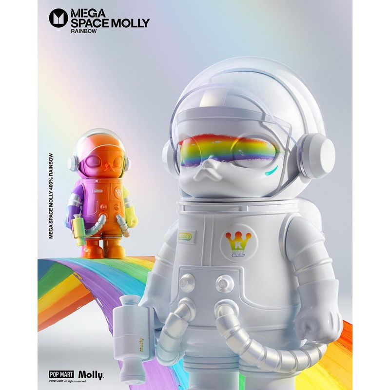Jual space molly 400% rainbow | Shopee Indonesia