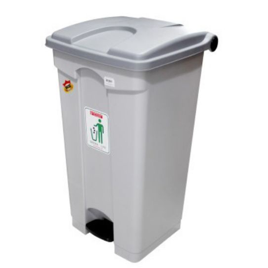 Jual Tempat Sampah injak pedal tong sampah kotak segi Sampah 50L 70L 100L Liter Maspion pedal ...