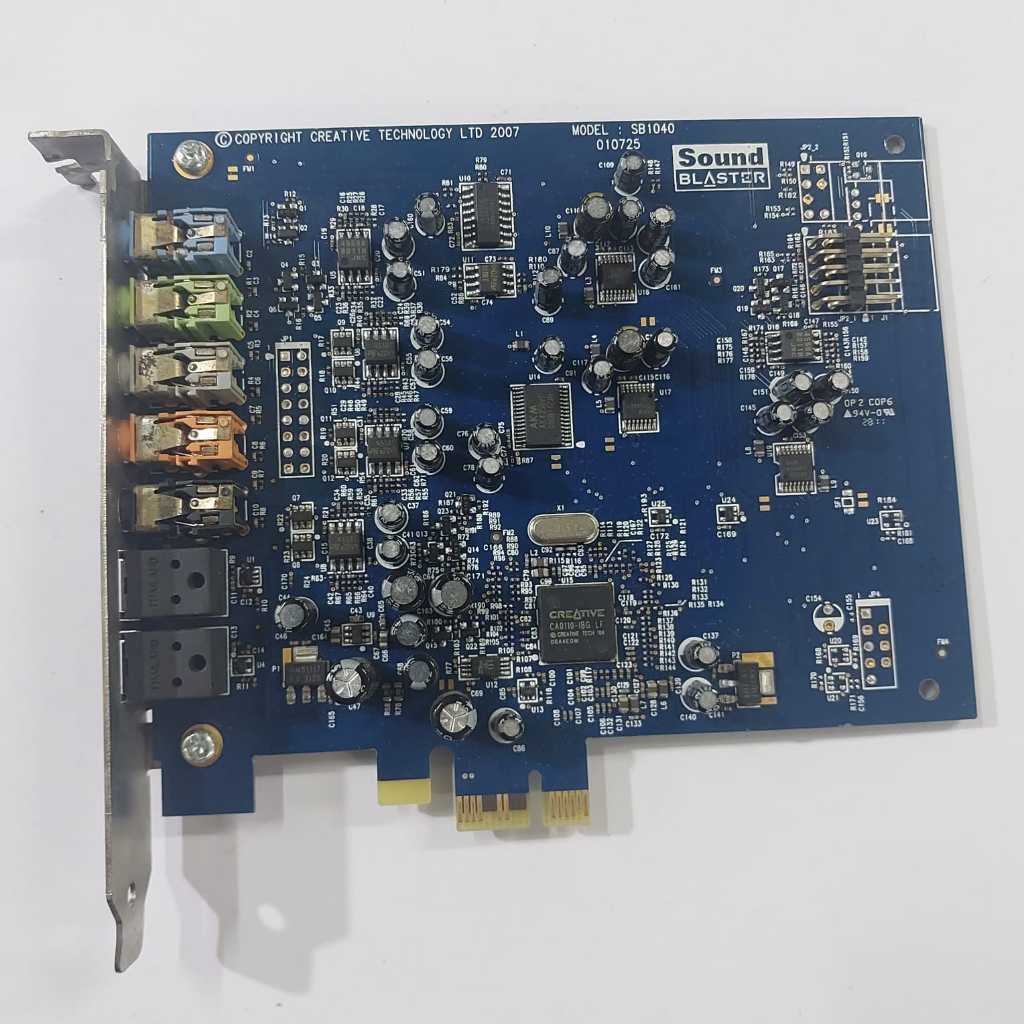 Jual sound card pci express creative soundblaster second original ...
