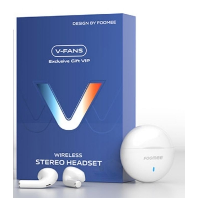 Jual TWS VIVO GIFT FOOME FT116 ORI | Shopee Indonesia