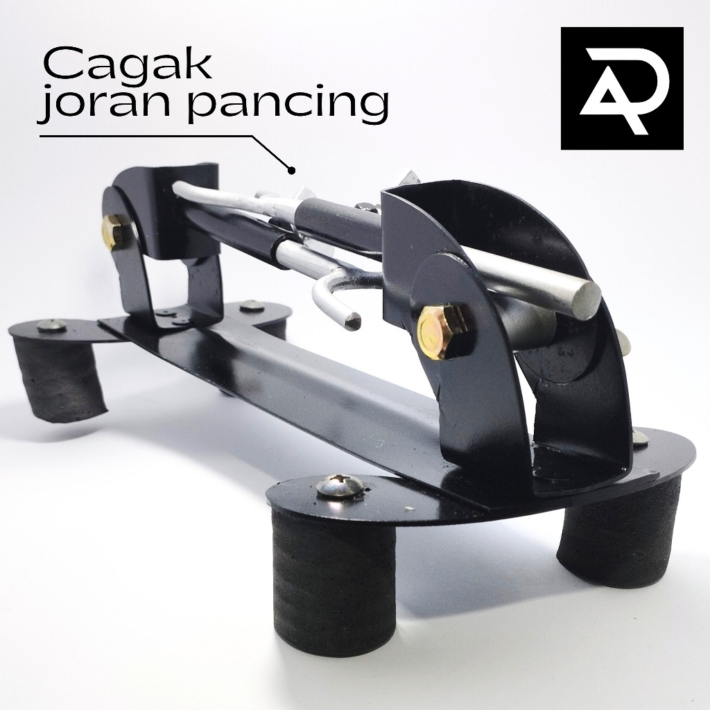 Jual Stand holder cagak joran pancing galatama plat besi hitam | Shopee ...