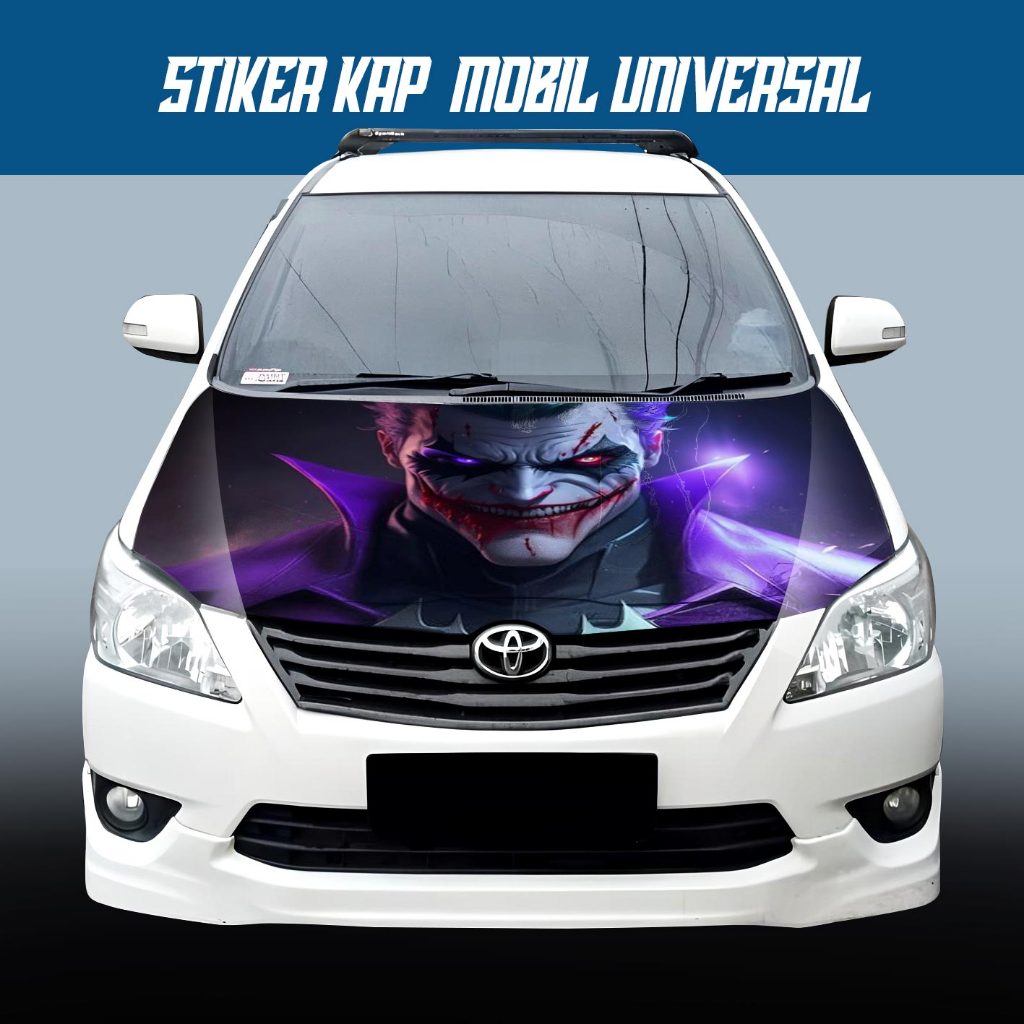 Jual Stiker Decal Kap Depan Mobil Universal All Mobil Motif Variasi ...