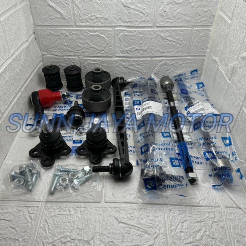 Jual PAKET LENGKAP KAKI KAKI LINK STABIL RACK END LONG TIE ROD BUSHING ...