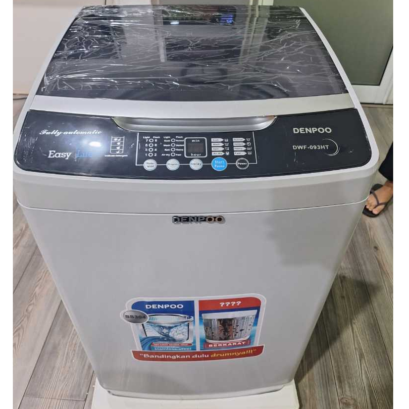 Jual MESIN CUCI DENPOO 1 TABUNG 9 - 10 Kg New DWF 093HT SUPER HEMAT LISTRIK | Shopee Indonesia